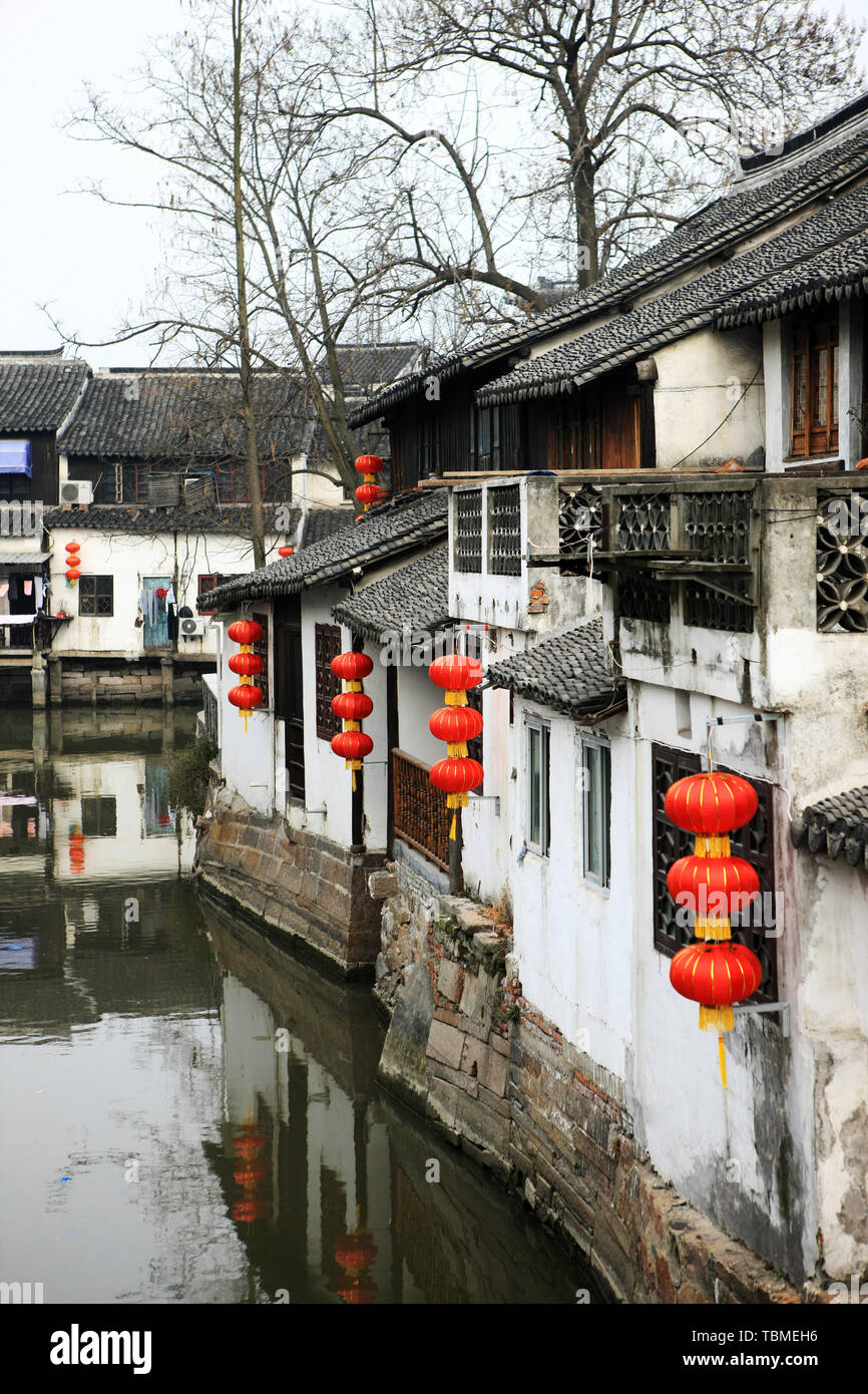 Old buildings left behind in Shanghai Stock Photo - Alamy