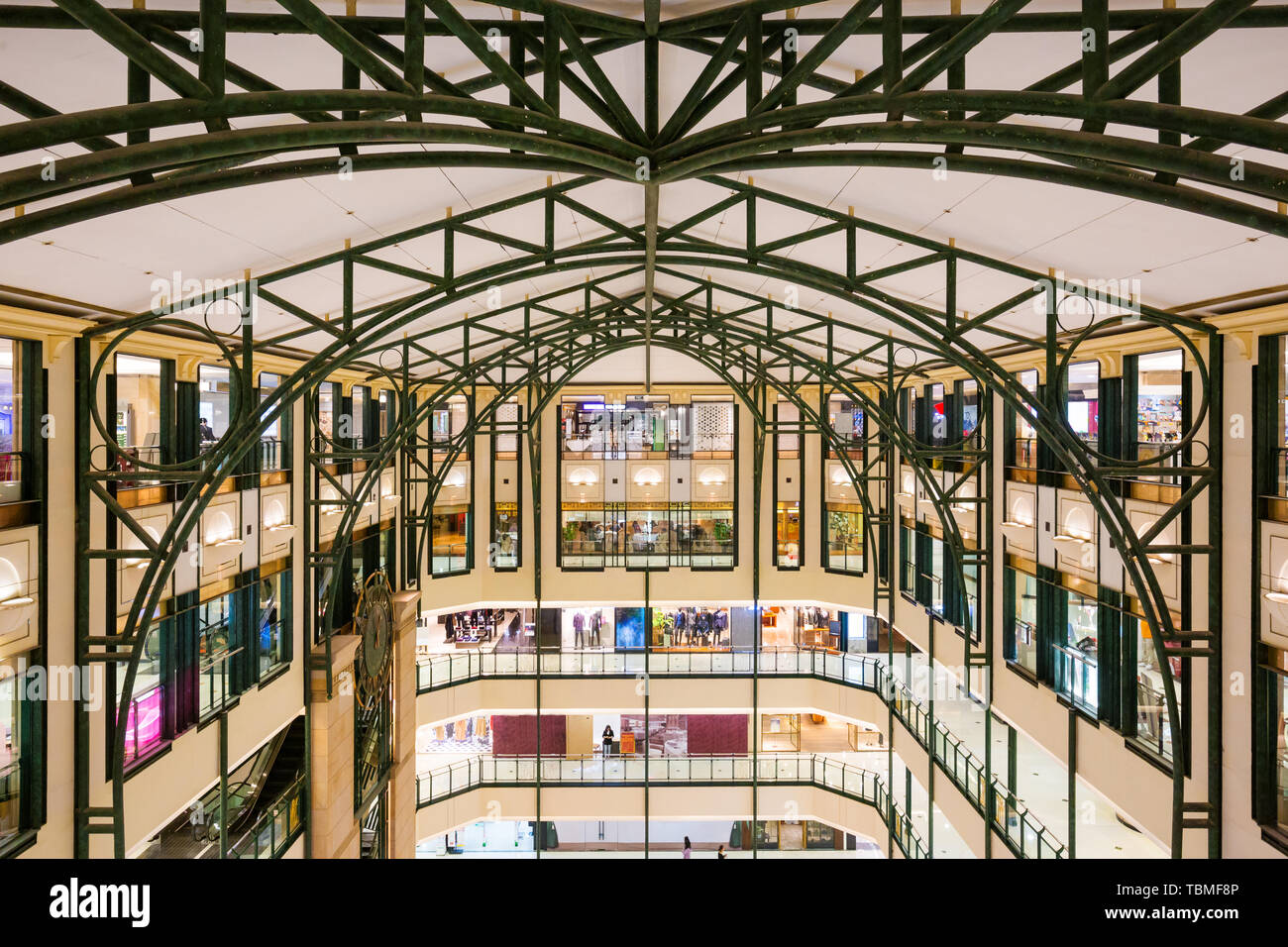 Of modern shopping malls Stock Photo - Alamy
