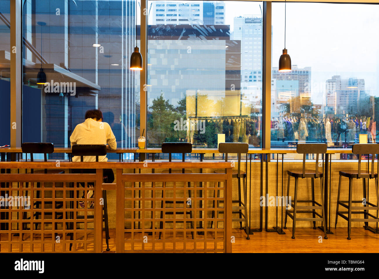 Simple cafe restaurant bar hi-res stock photography and images - Alamy
