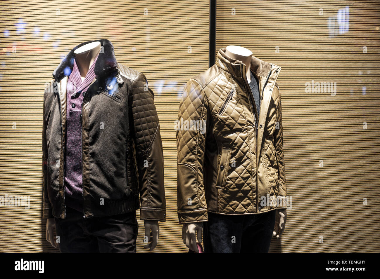 Shop Window Display Man Clothes High Resolution Stock Photography and ...