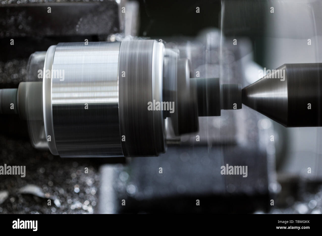 Obsolete Industry Machine working in factory Stock Photo - Alamy