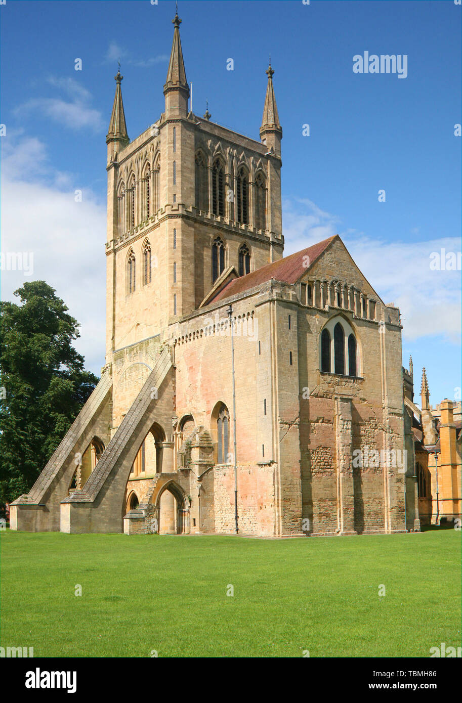 The Abbey Church of the Holy Cross, Pershore Abbey, Worcestershire ...