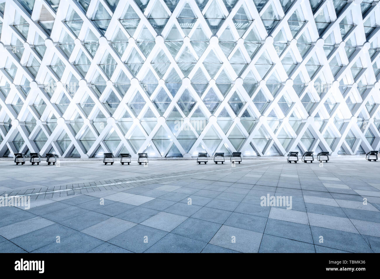 Empty ground front of modern building Stock Photo - Alamy