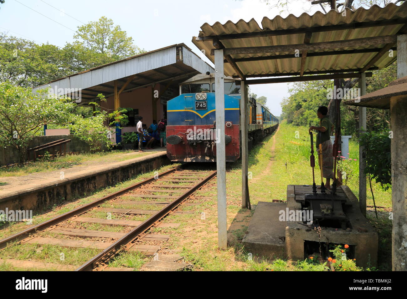 Rural Train Station High Resolution Stock Photography and Images - Alamy