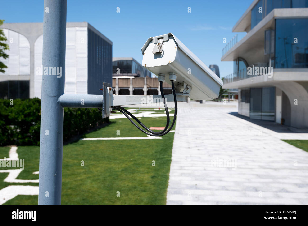 CCTV in urban district Stock Photo - Alamy