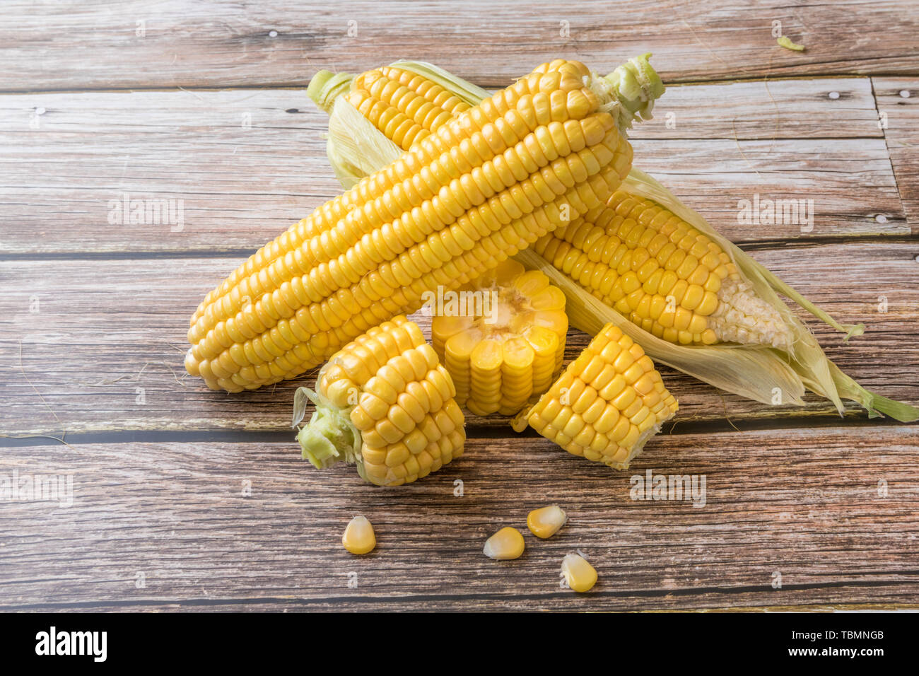 A close-up of corn still Stock Photo - Alamy