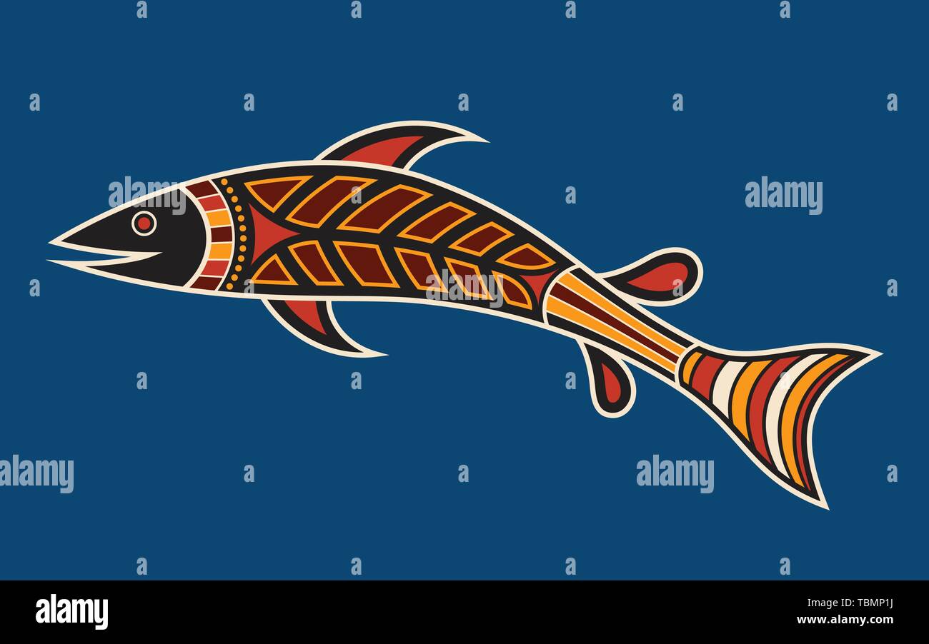 Aboriginal Art Fish