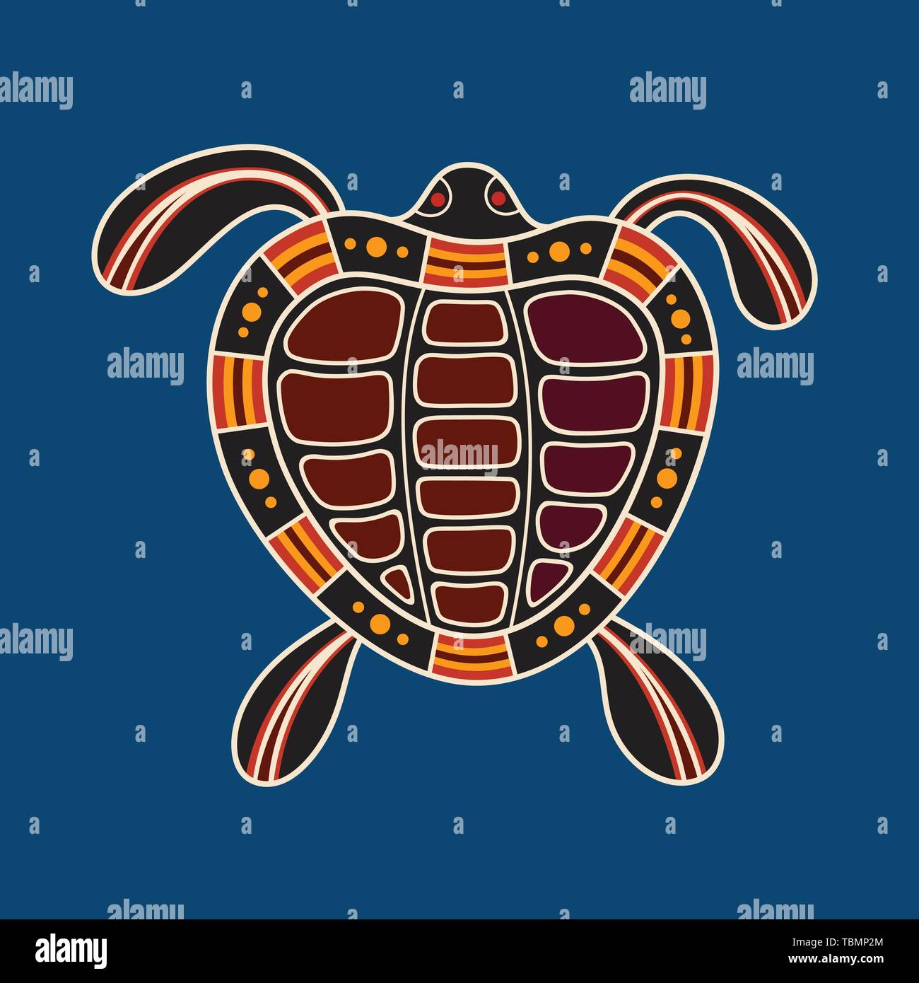 Aboriginal Art Animals Turtle