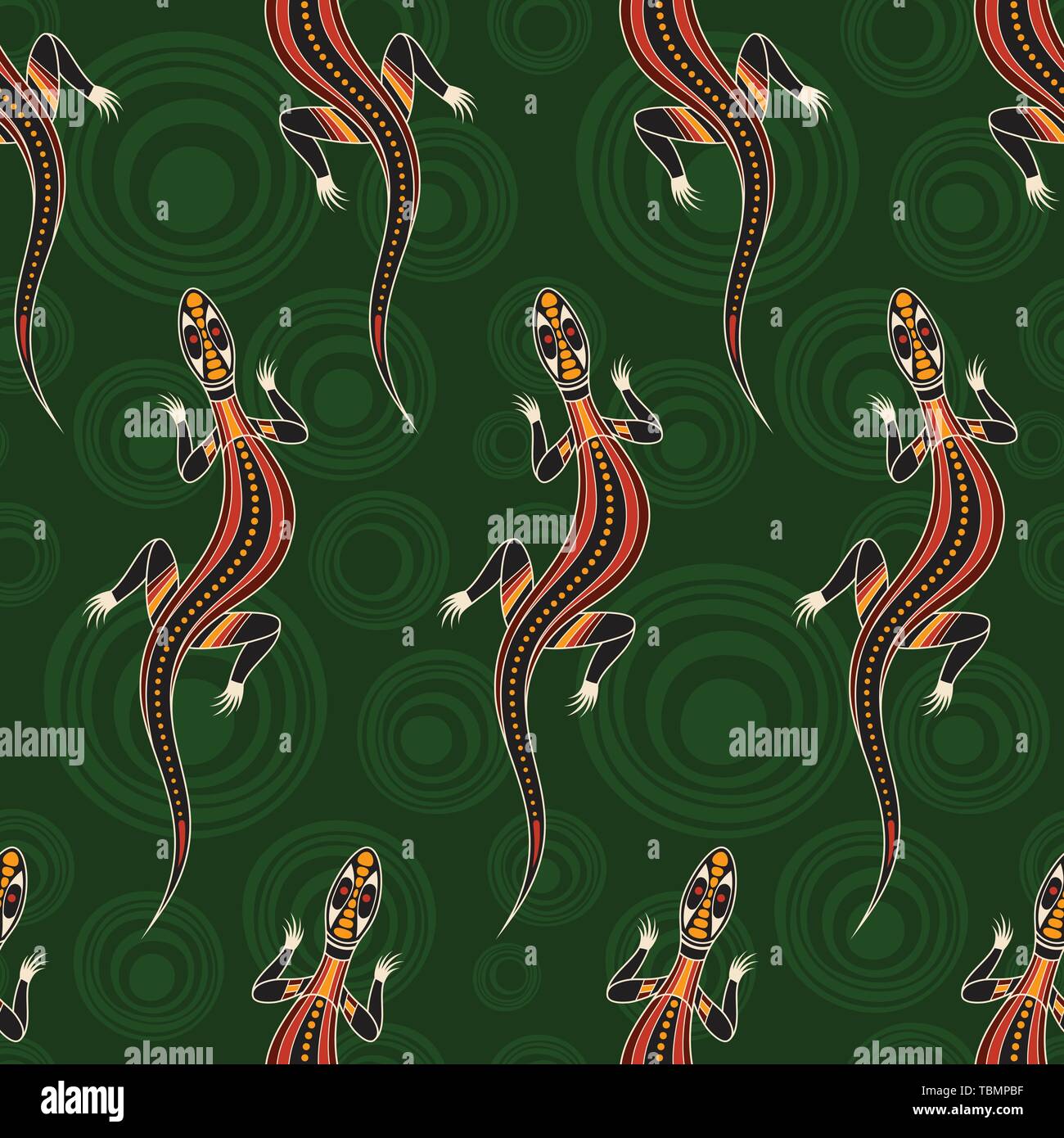 Aboriginal painting vector Stock Vector Images - Alamy