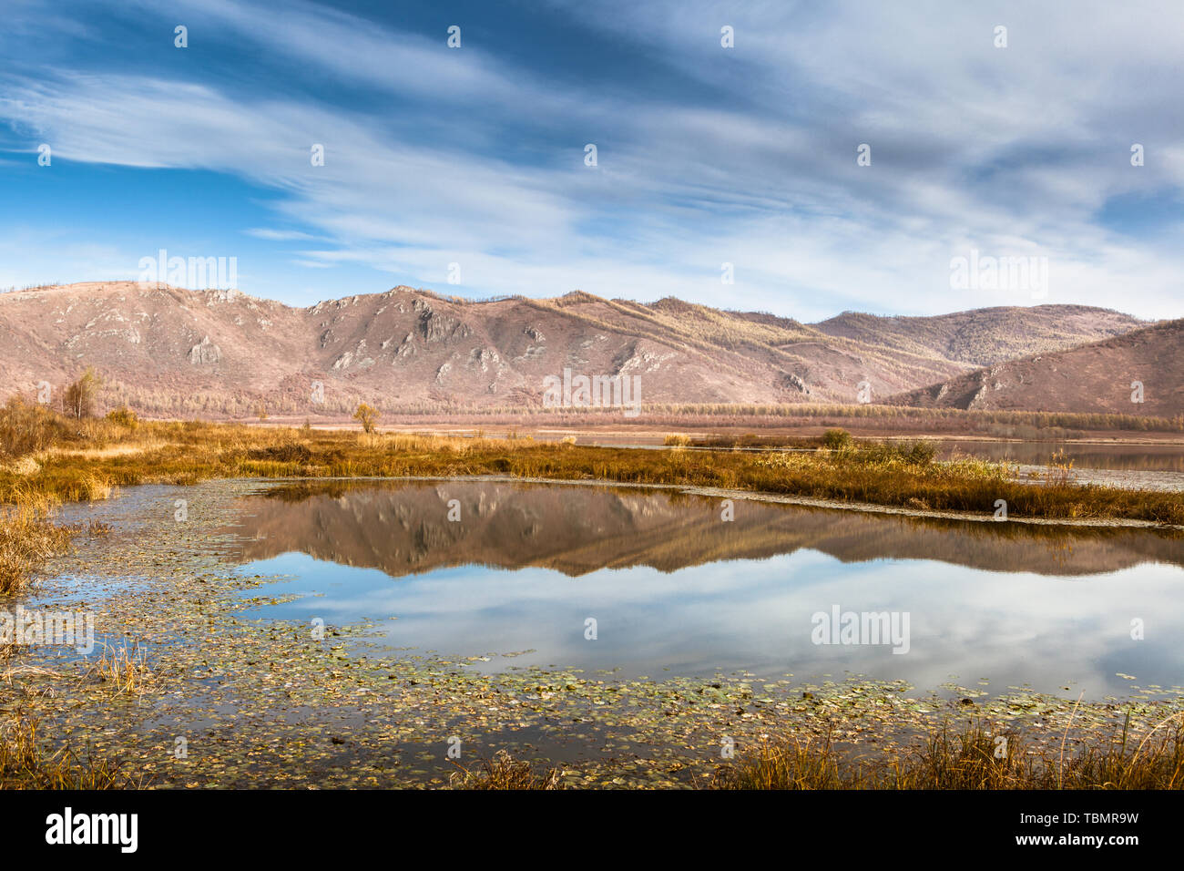 The scenery of Alshan, Inner Mongolia Stock Photo - Alamy
