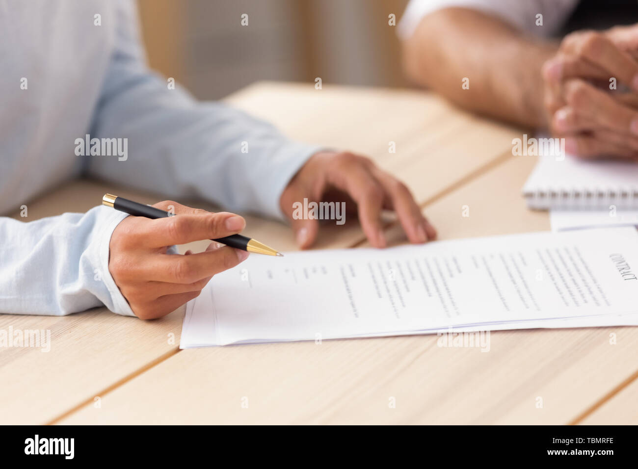 Ready for signature hi-res stock photography and images - Alamy