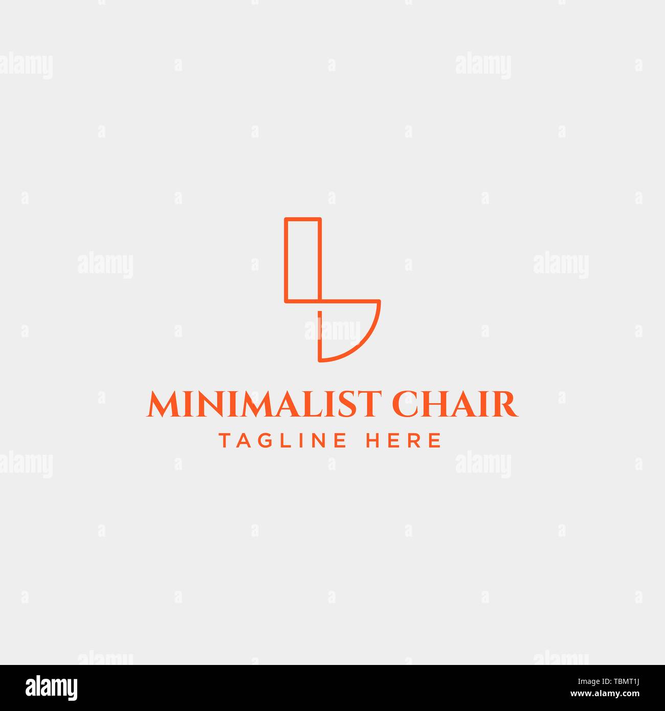 chair logo design concept with modern design vector icon element ...