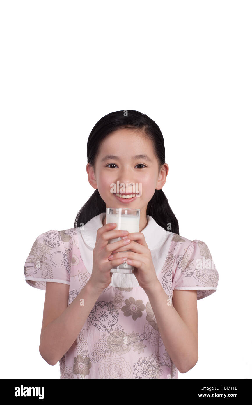 A girl's favorite food Stock Photo - Alamy