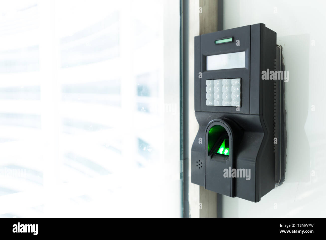 Fingerprint scanner machine hi-res stock photography and images - Alamy