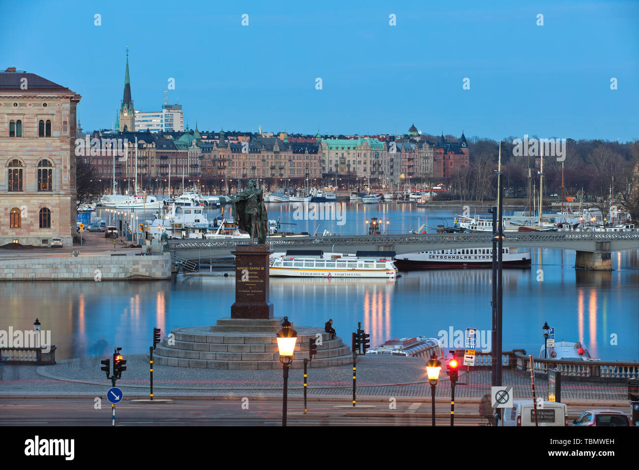 Gustav iii staty hi-res stock photography and images - Alamy