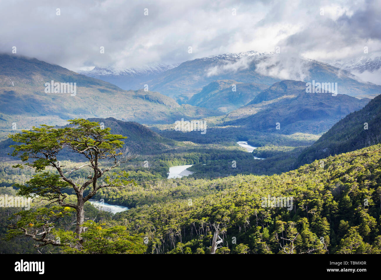 Patagonia landscapes in Southern Argentina Stock Photo - Alamy