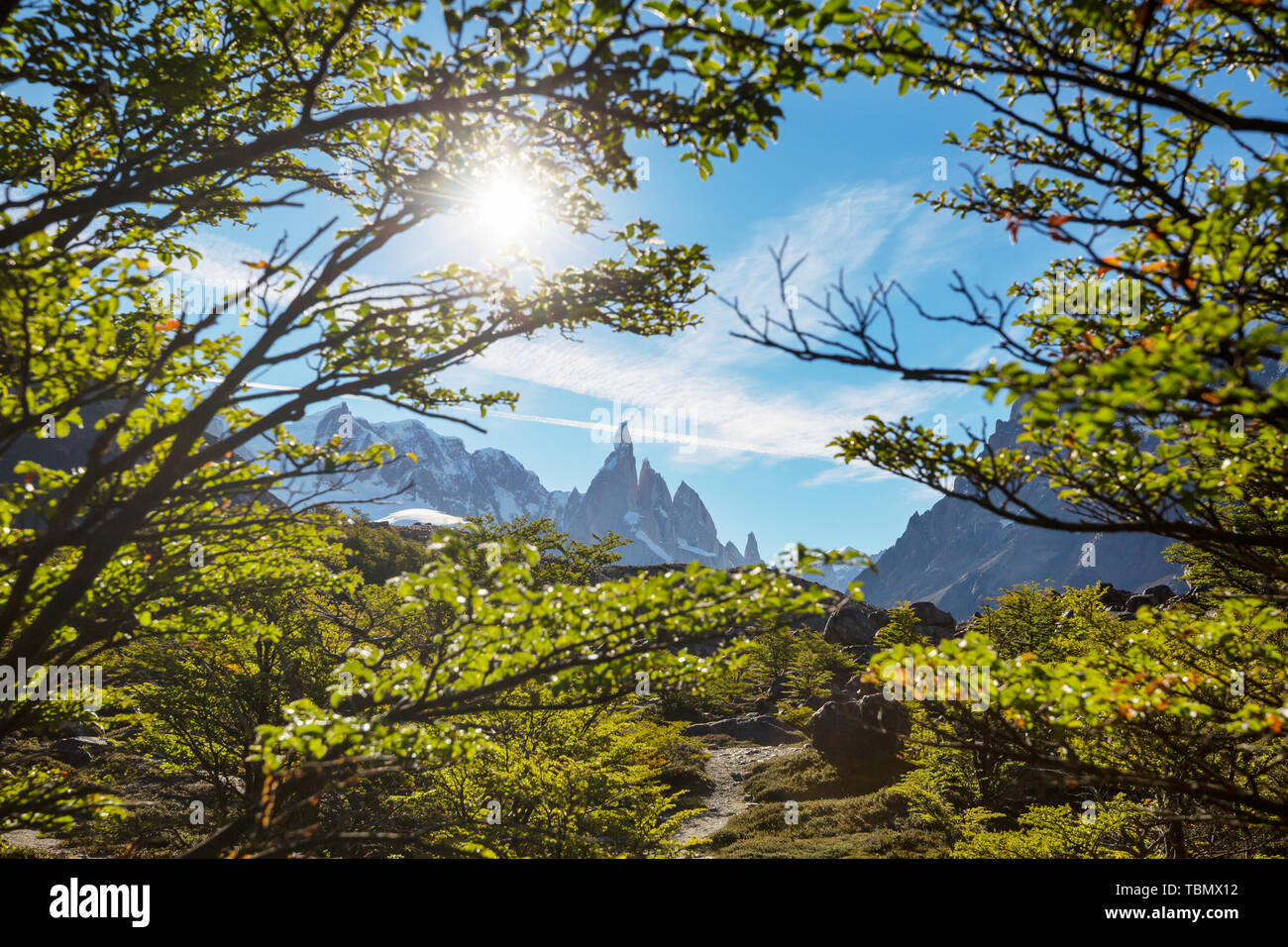Patagonia landscapes in Southern Argentina Stock Photo - Alamy