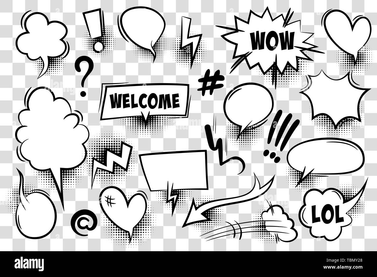 Speech in art Black and White Stock Photos & Images - Alamy