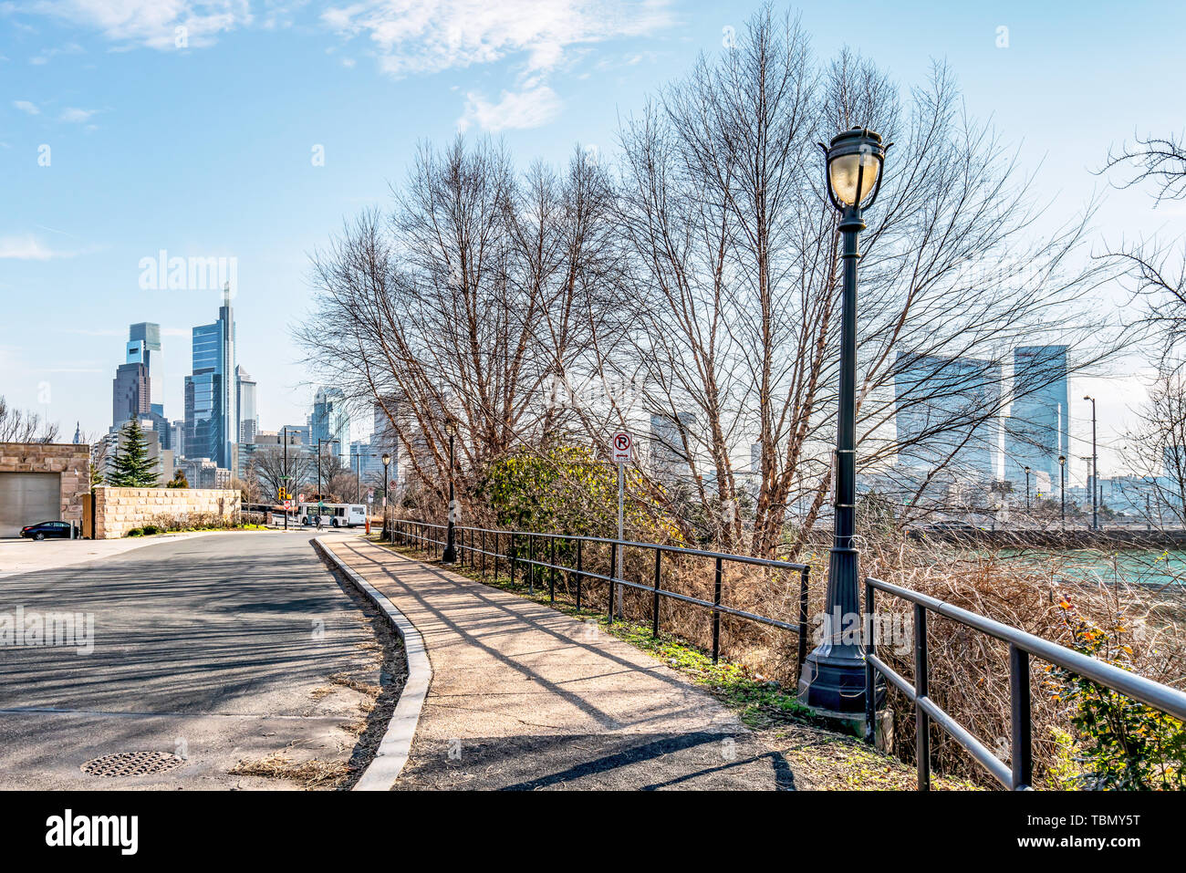 Philadelphia, Pennsylvania, USA - December, 2018 - Beautiful view of ...