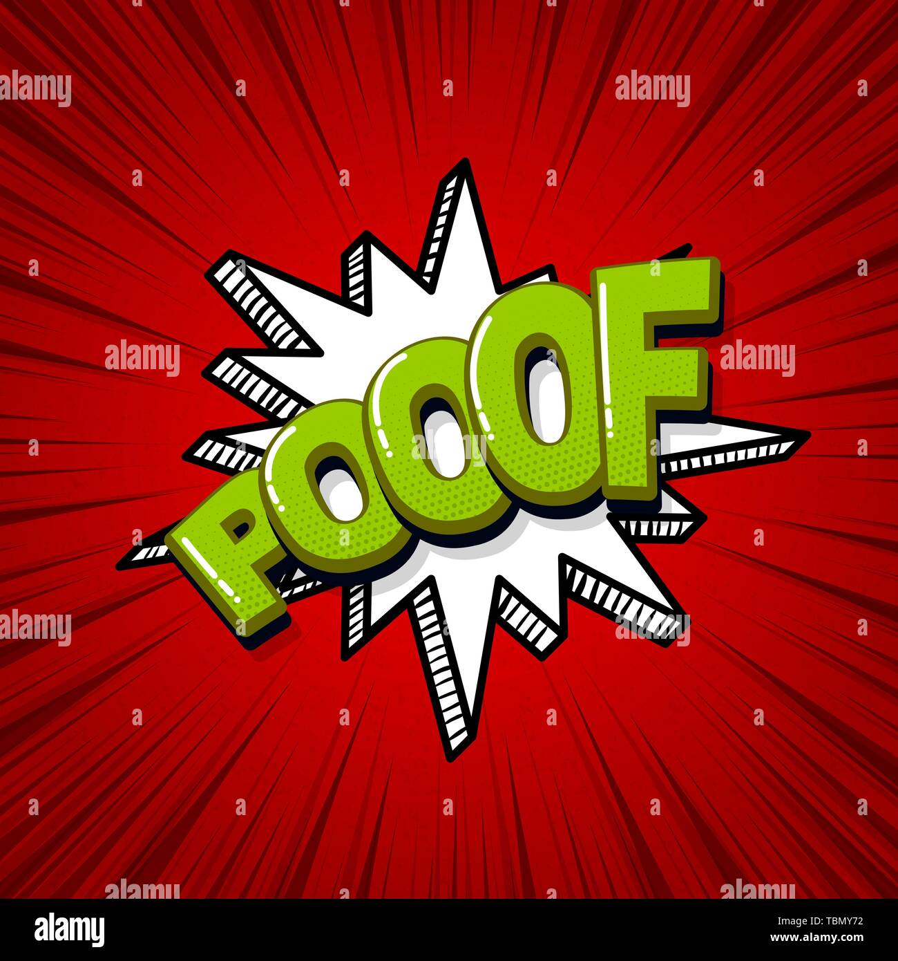 Poof vector vectors hi-res stock photography and images - Alamy
