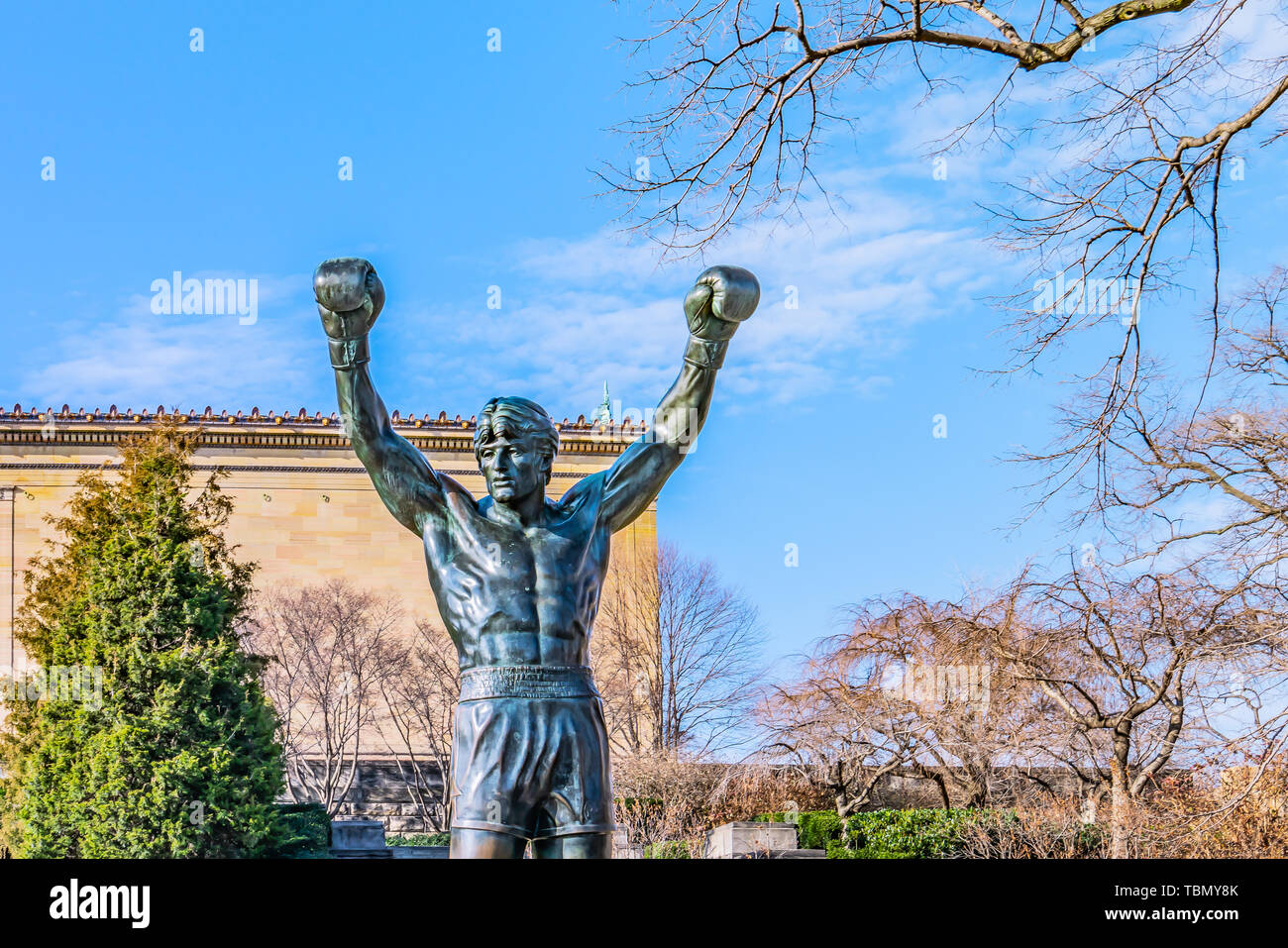 Philadelphia, Pennsylvania, USA - December, 2018 - Rocky Statue - Rocky ...