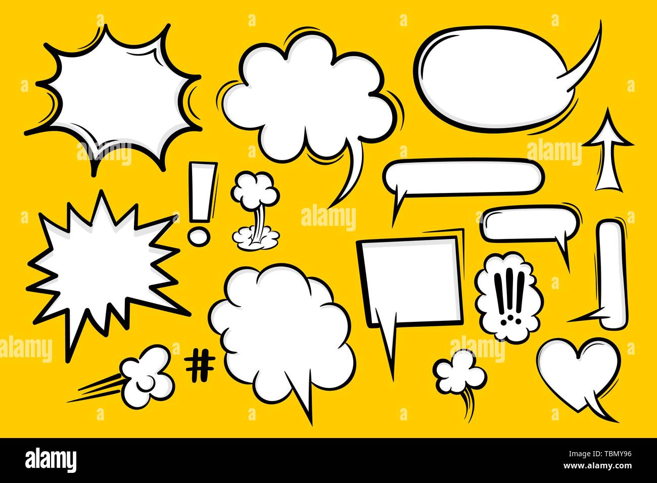 Comic book text speech bubble in pop art style. Halftone background ...