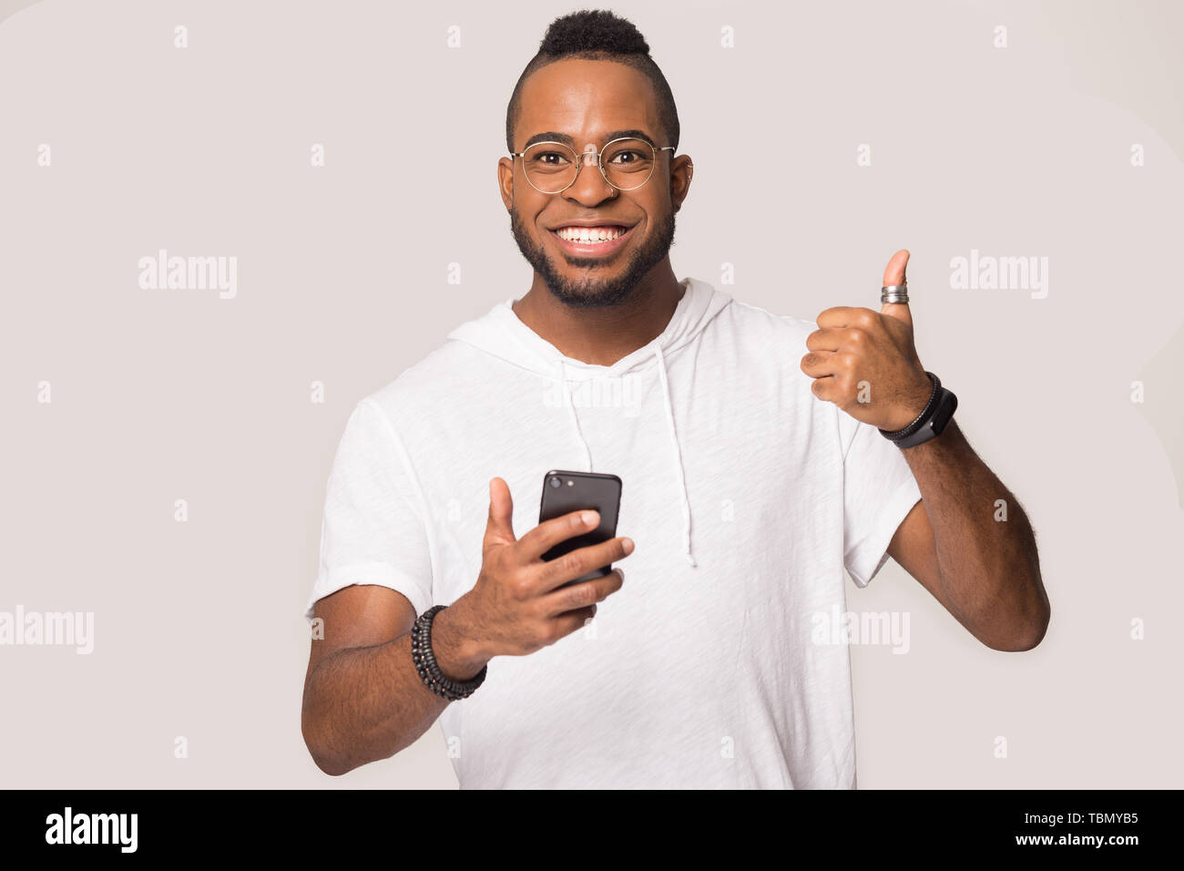 Look advertising man point hi-res stock photography and images - Alamy