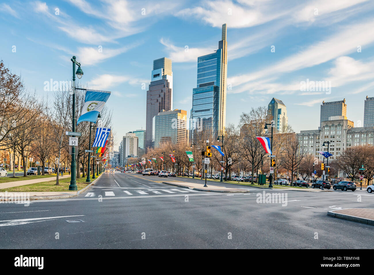 Philadelphia, Pennsylvania, USA - December, 2018 - Benjamin Franklin ...