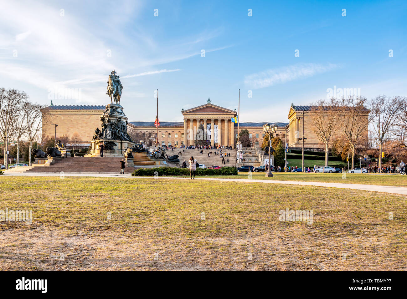 Philadelphia, Pennsylvania, USA - December, 2018 - Washington Monument ...