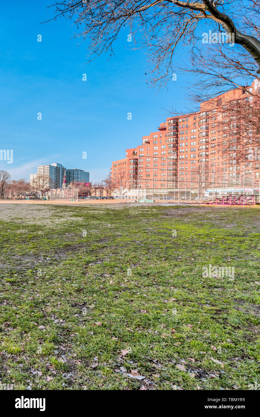 Philadelphia, Pennsylvania, USA - December, 2018 - Beautiful field view ...