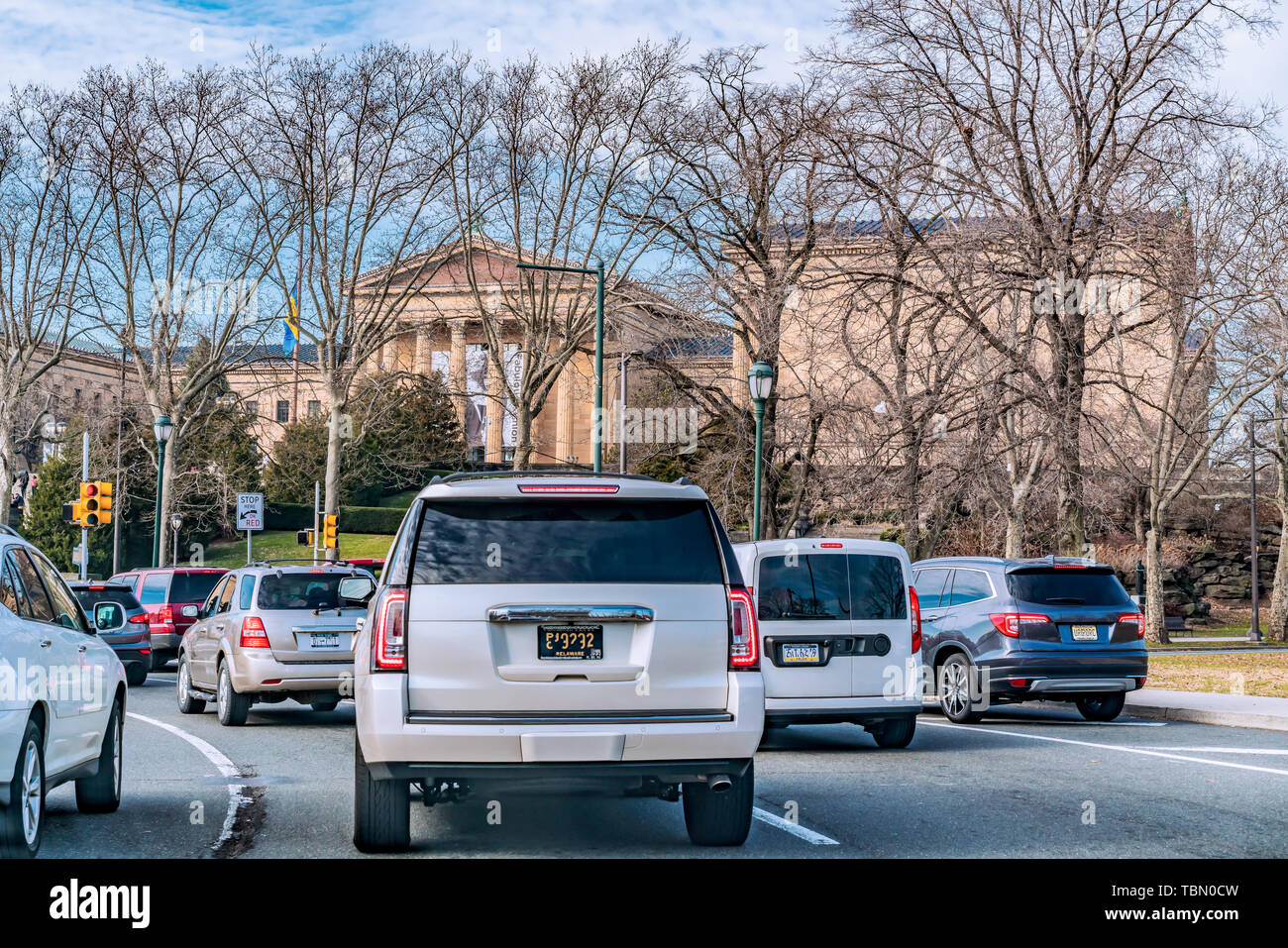 Philadelphia, Pennsylvania, USA - December, 2018 - Benjamin Franklin ...