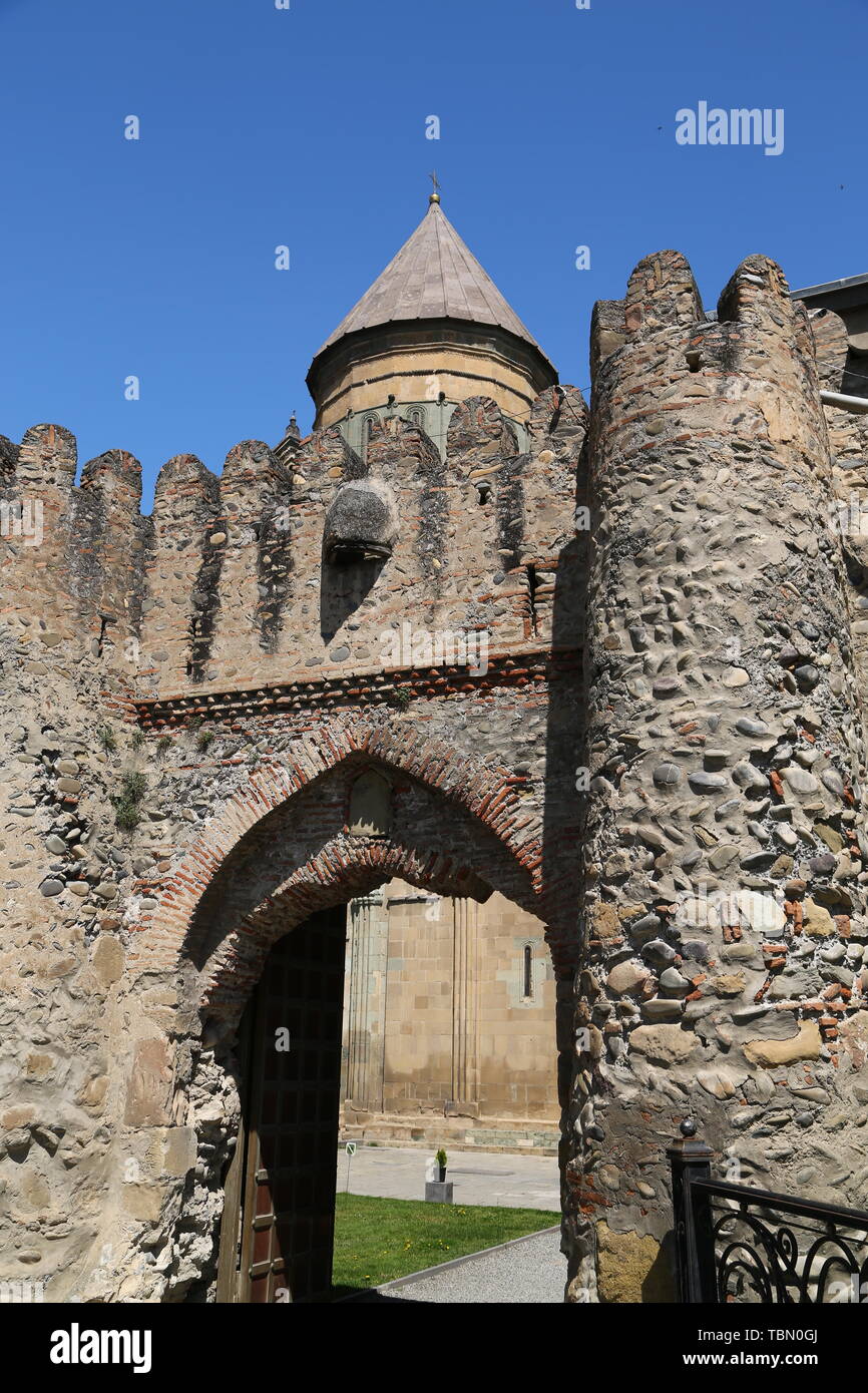 in georgia svetitskhoveli the old village protect by unnesco near the ...