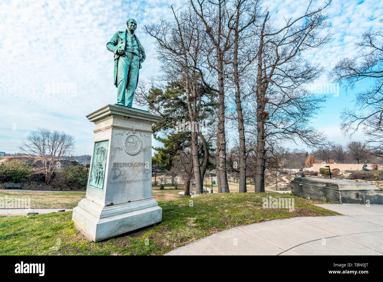 Philadelphia, Pennsylvania, USA - December, 2018 - Stephen Girard ...