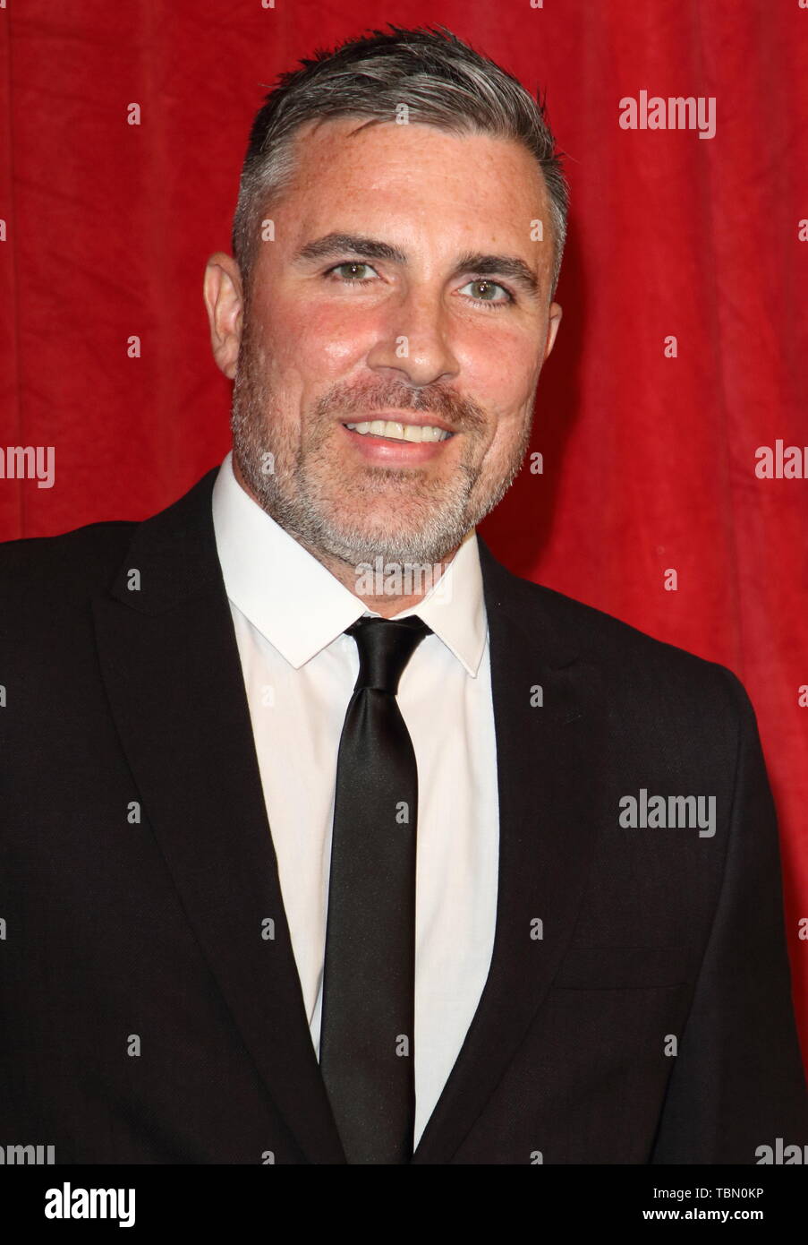 Greg Wood arrives on the red carpet during The British Soap Awards 2019 ...