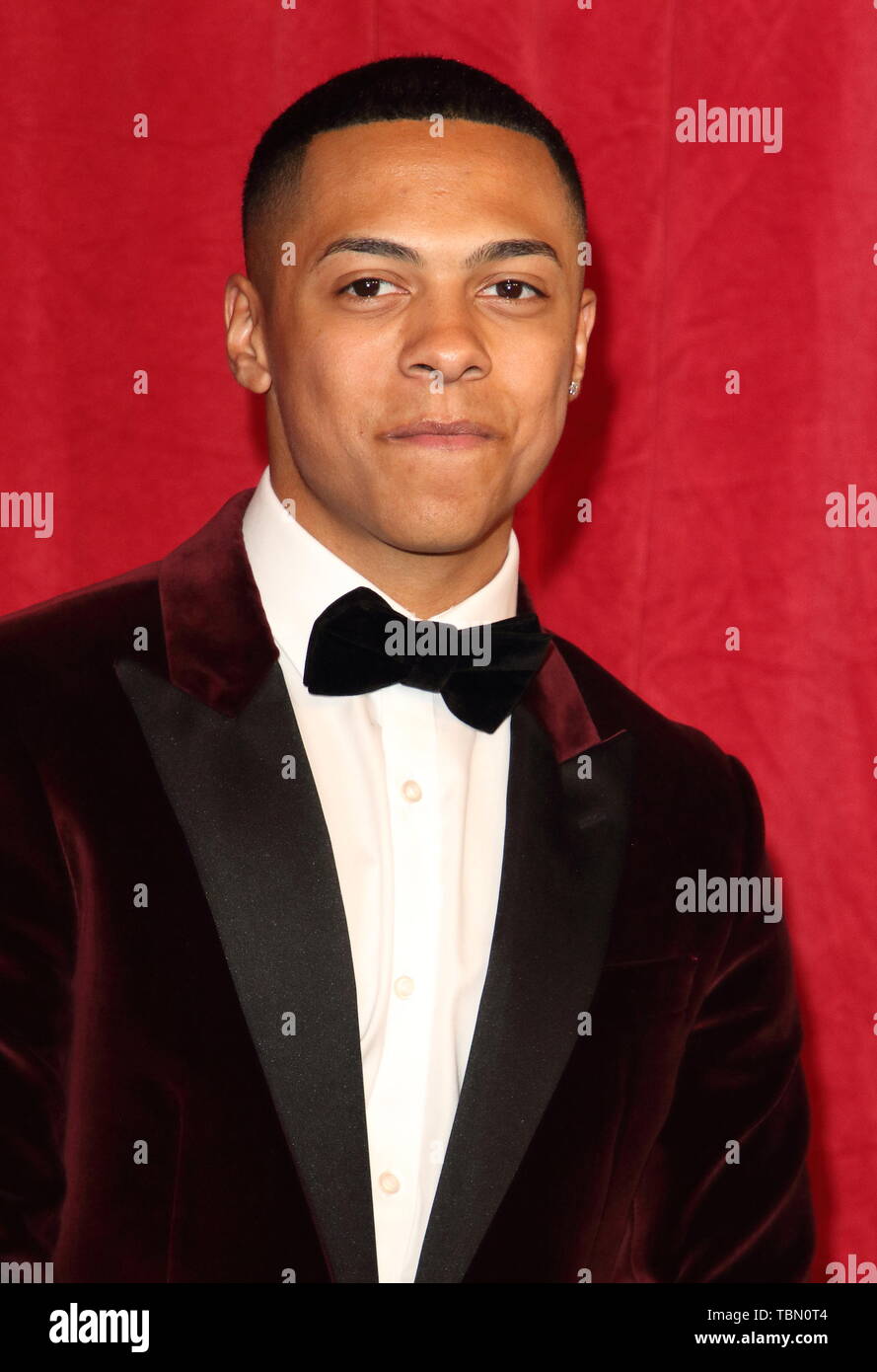 Zack Morris arrives on the red carpet during The British Soap Awards ...