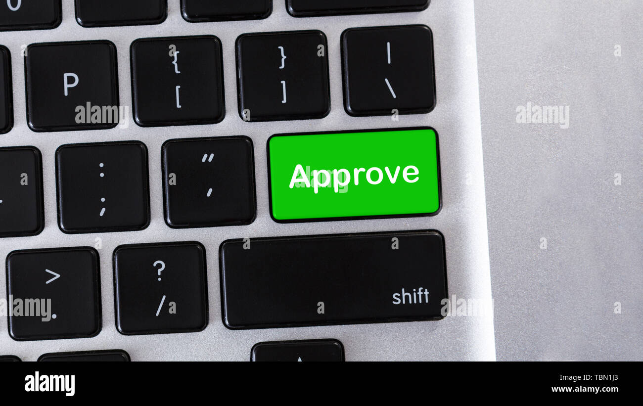 Ok button on keyboard key hi-res stock photography and images - Alamy