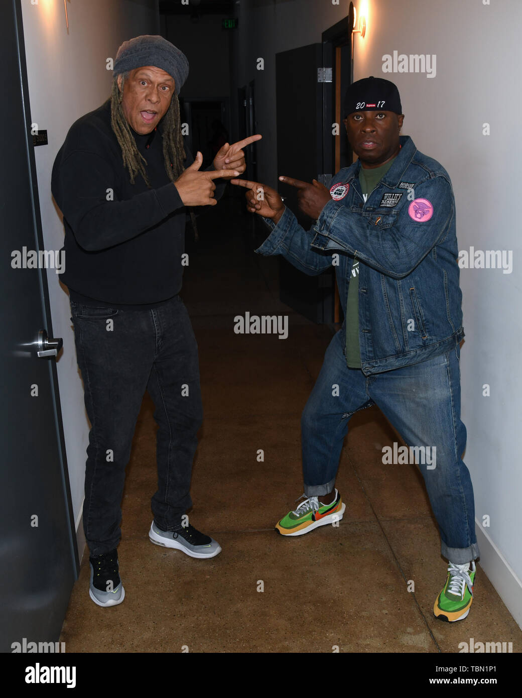 May 31, 2019 - Joe Blocker and Vince Wilburn Jr. attends the Miles ...