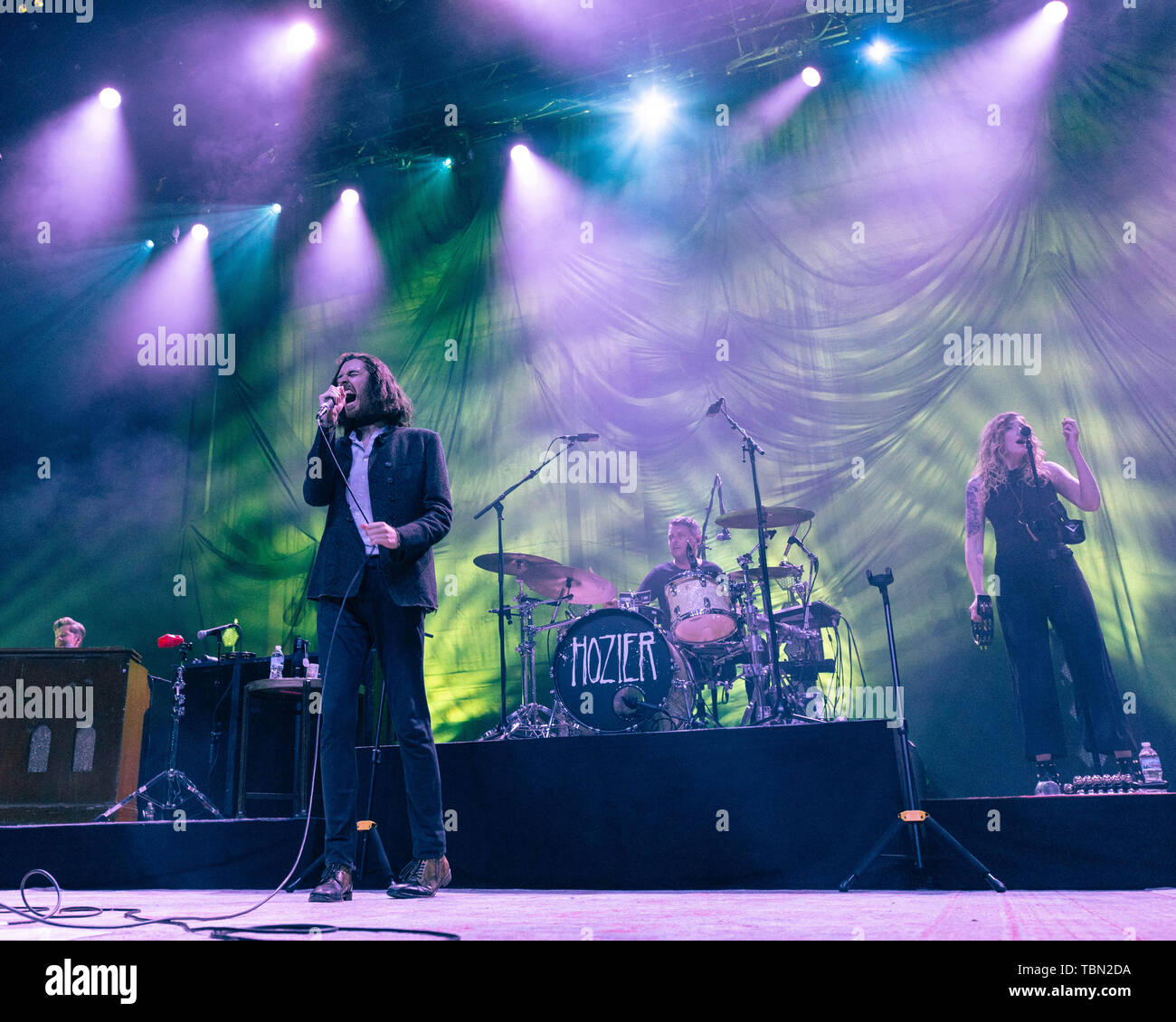 June 1, 2019 - Madison, Wisconsin, U.S - ANDREW HOZIER-BYRNE and RORY ...