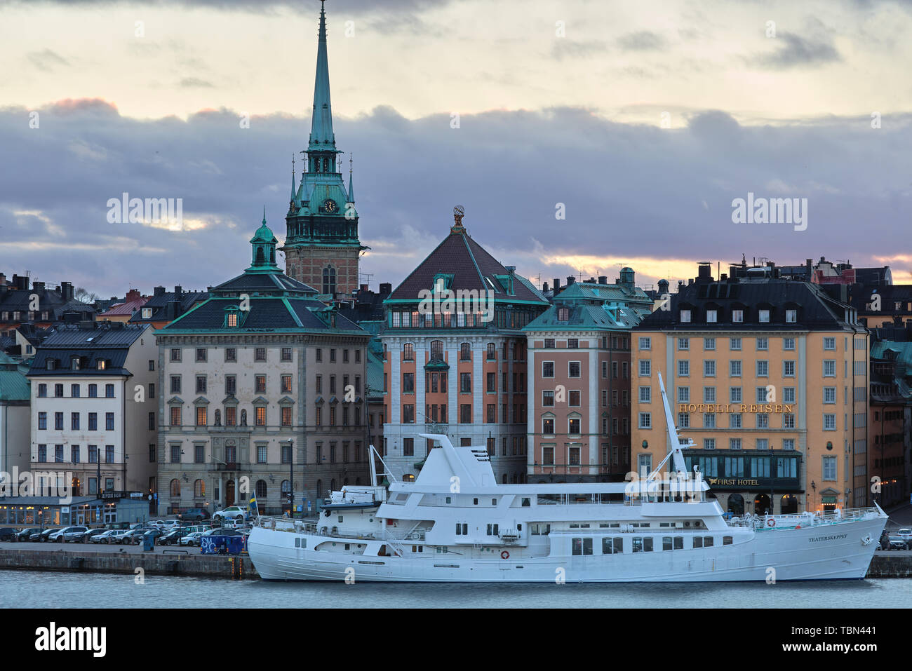 Skeppsbron in Gamla Stan, Stockholm, Sweden Stock Photo - Alamy