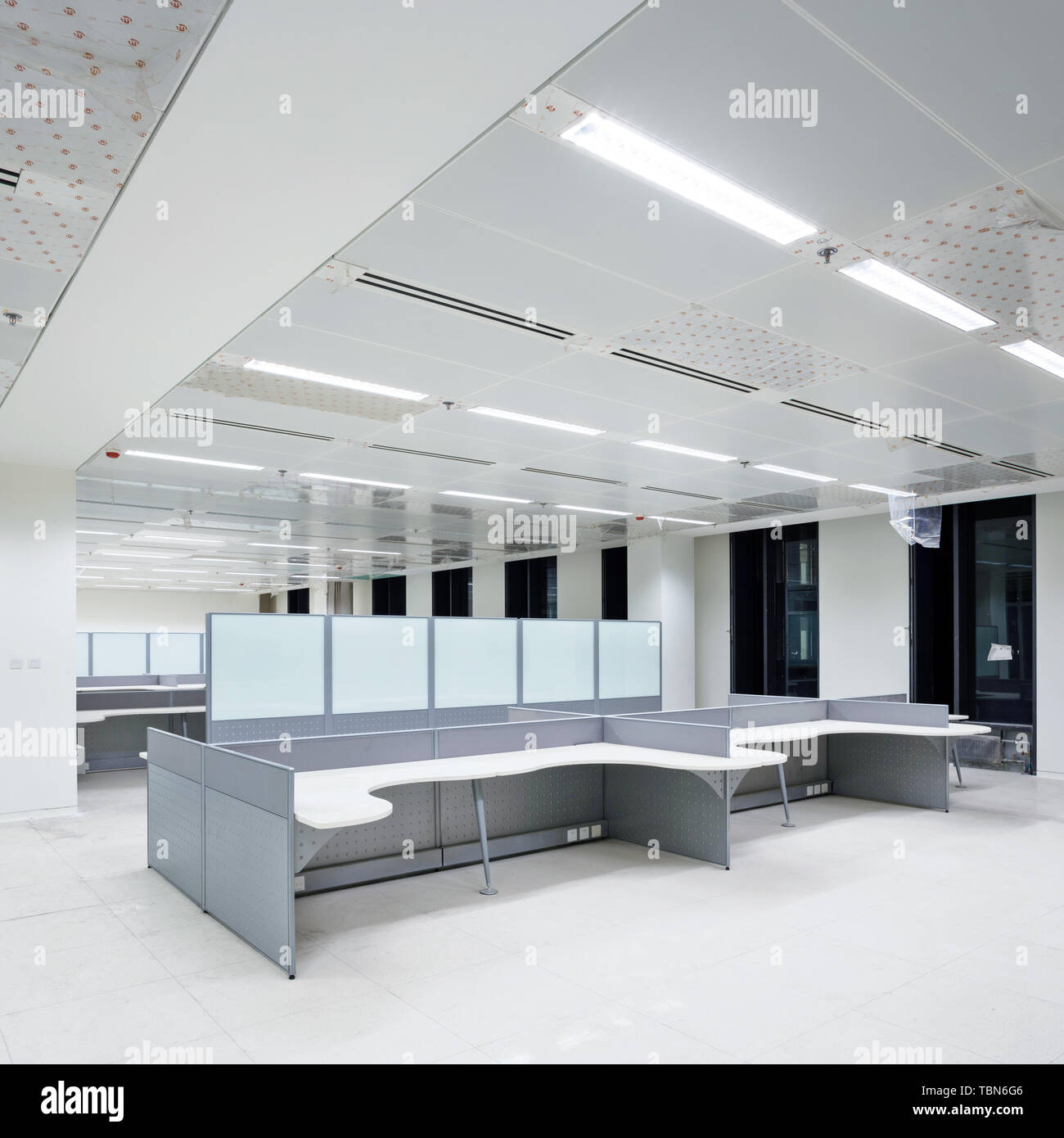 Interior of office building Stock Photo - Alamy
