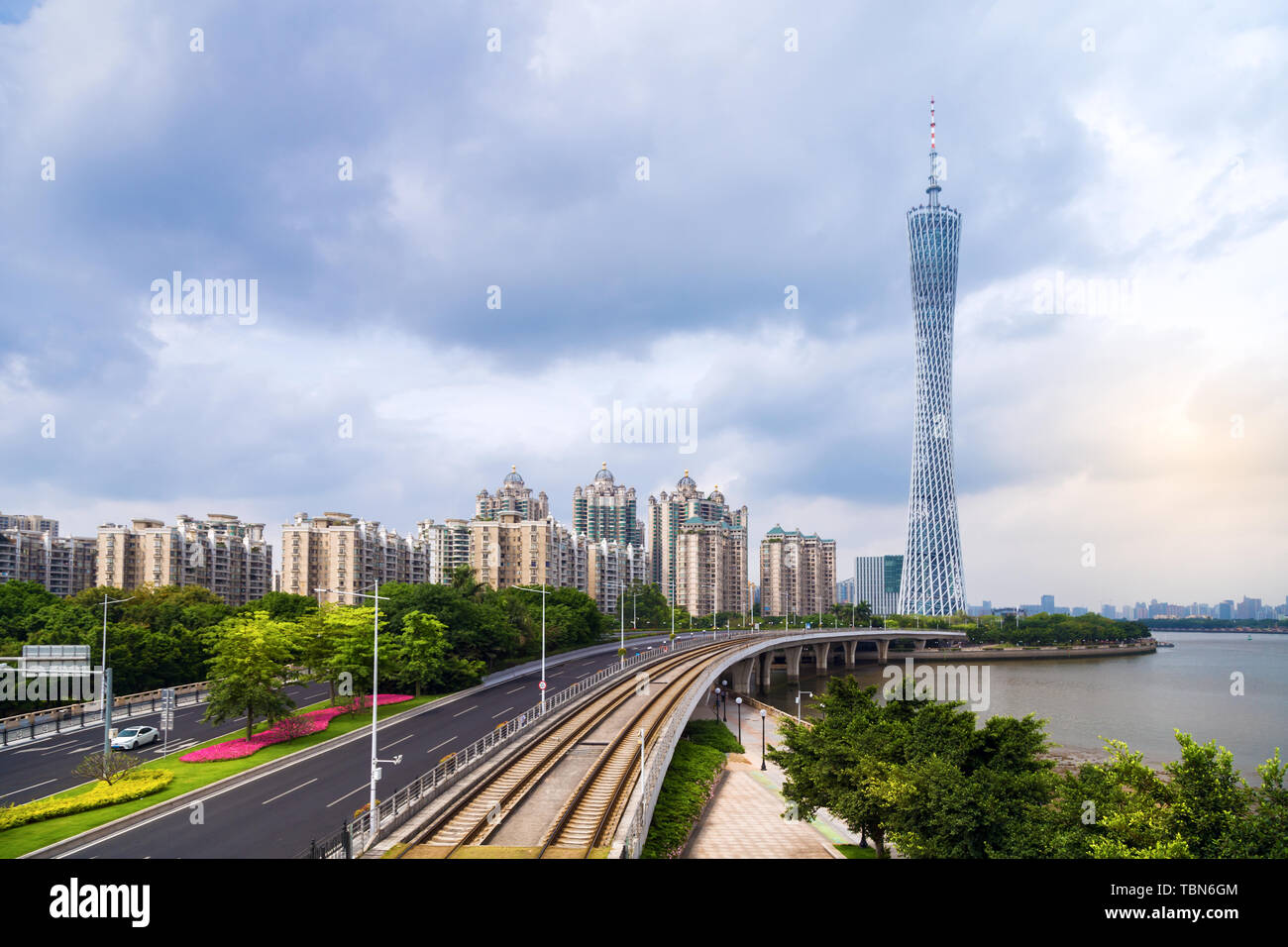 Asian buildings in guangdong province hi-res stock photography and ...