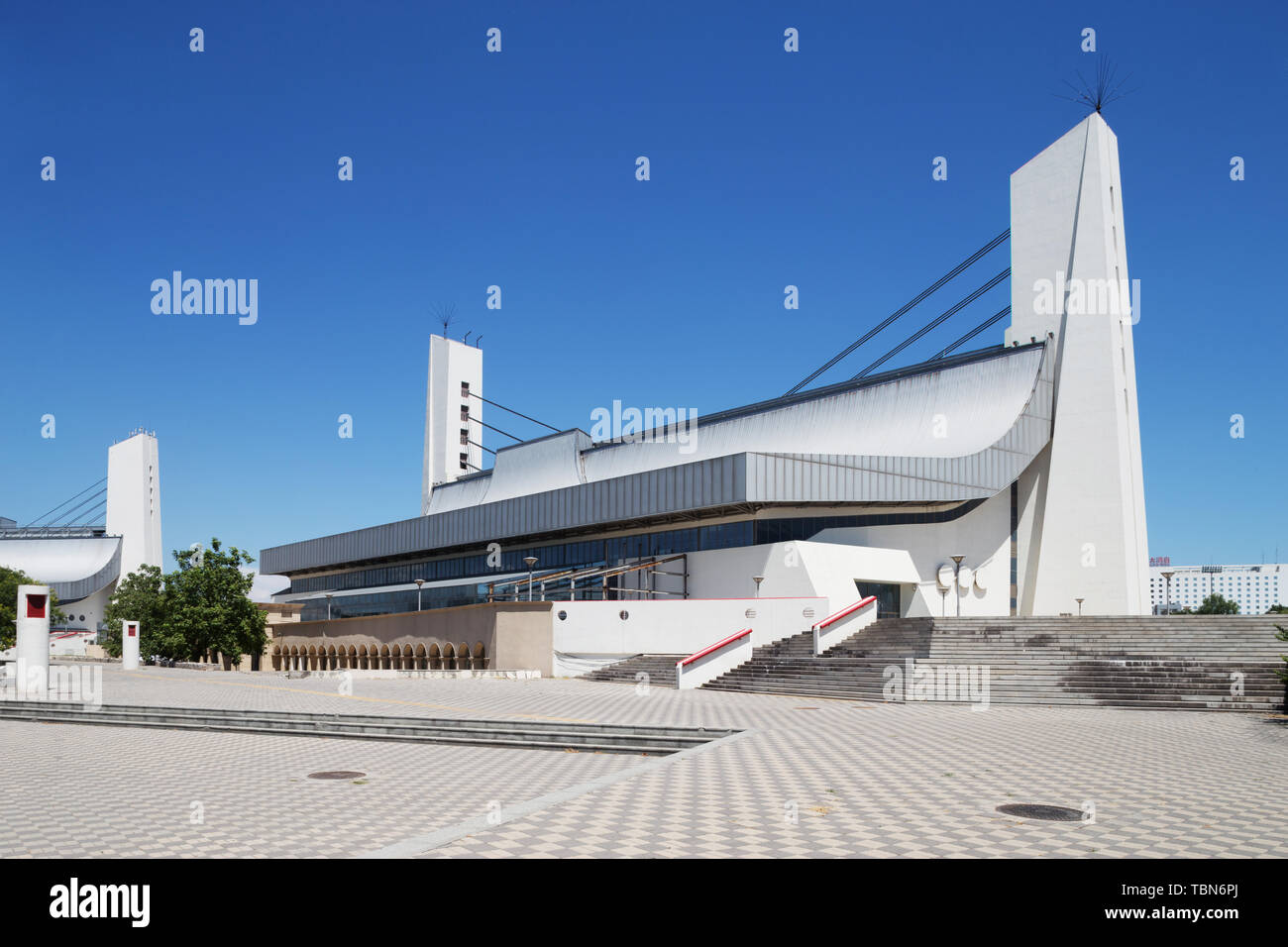 National Olympic Stadium exterior Stock Photo - Alamy