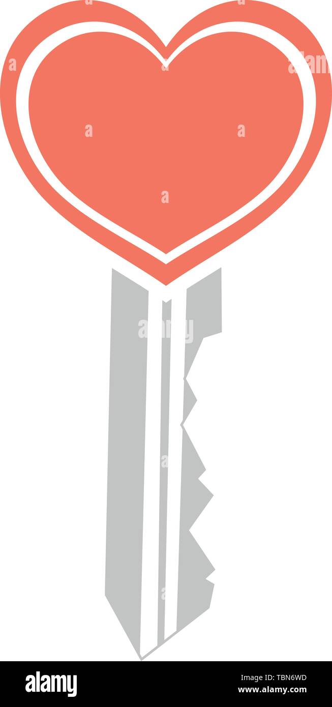 Key shaped object Stock Vector Images - Alamy