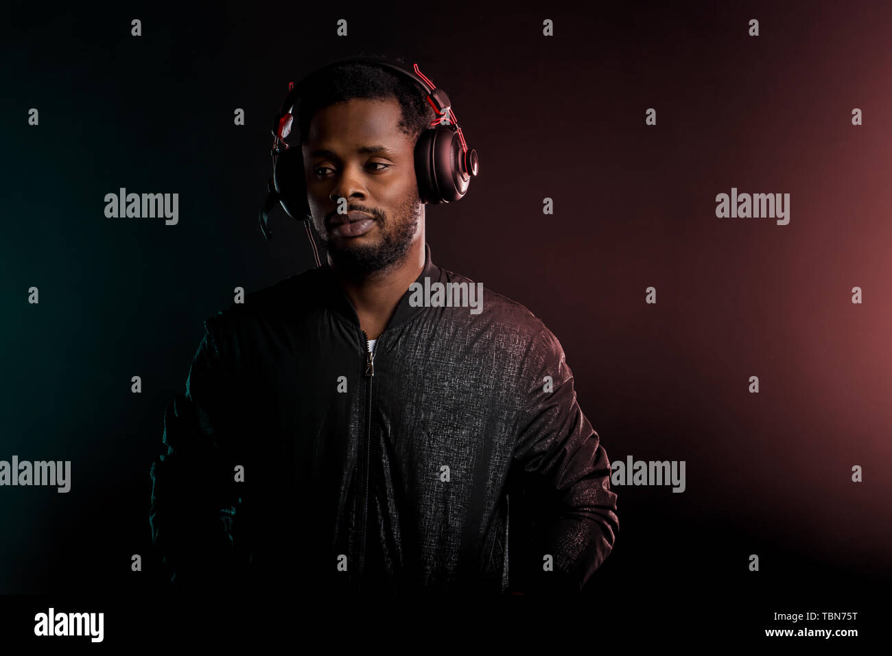 Man Listening To Sad Music
