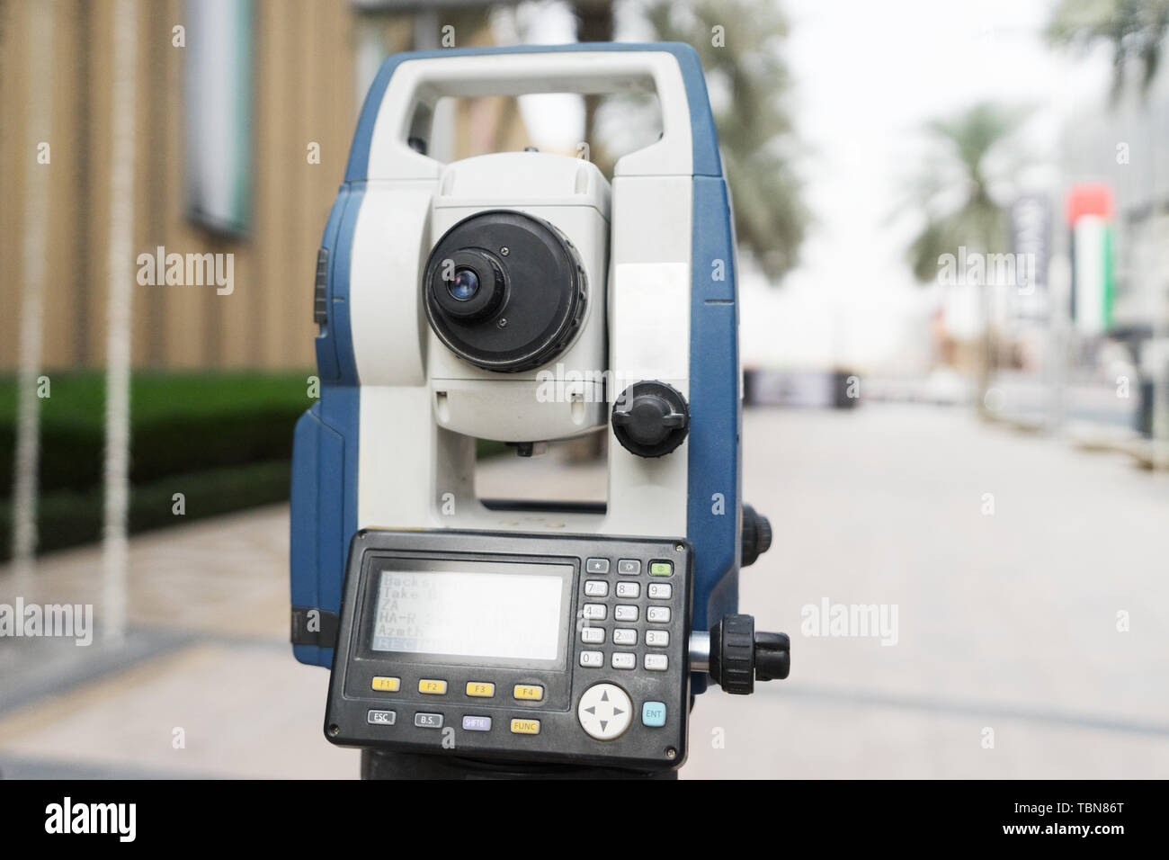 total station with busy road in modern city Stock Photo - Alamy