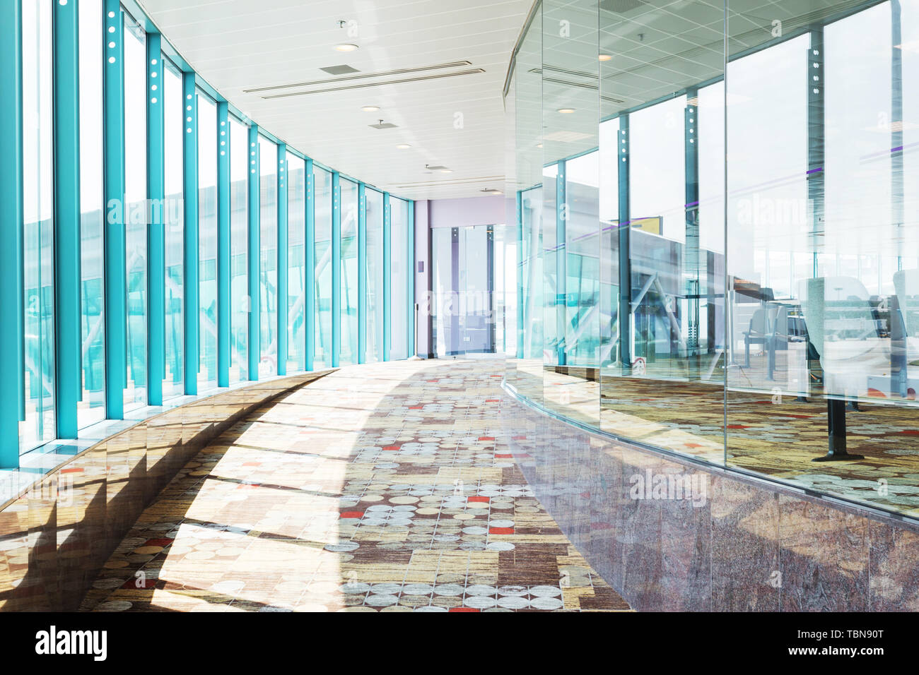 Modern building interior Stock Photo - Alamy
