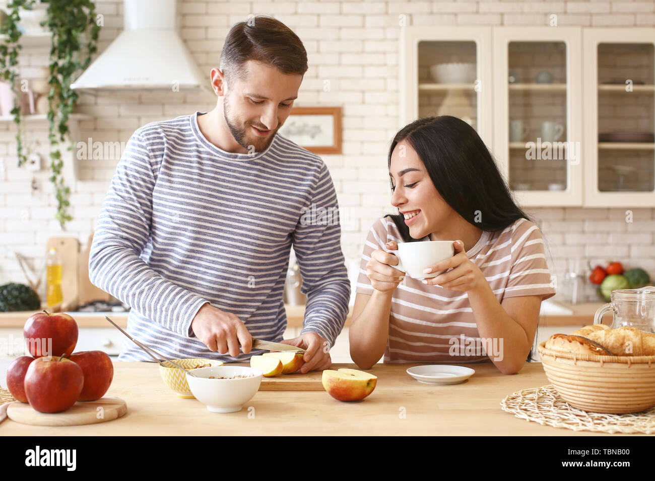 Person Making Breakfast