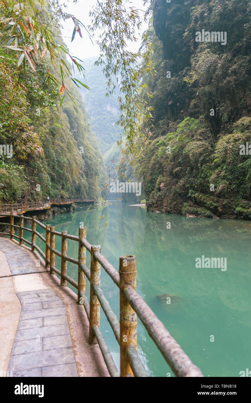 Pengshui Ai River Scenic Area Stock Photo - Alamy