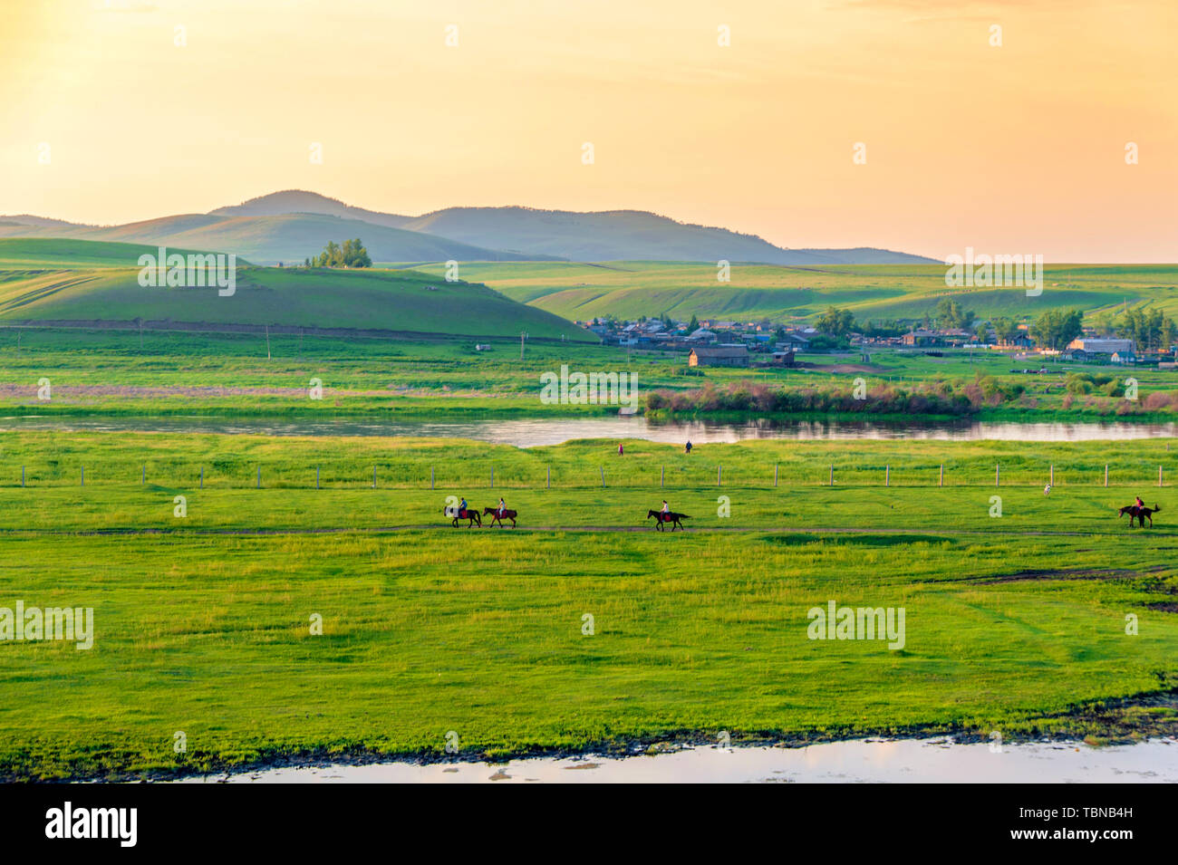 Erguna natural scenery hi-res stock photography and images - Alamy