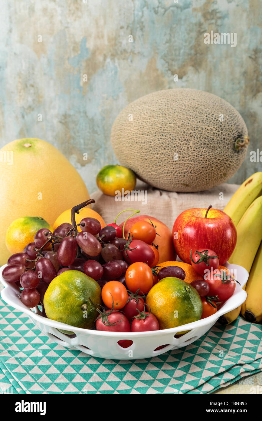 A variety of fresh fruits Stock Photo - Alamy